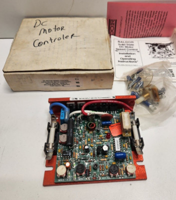 NEW OLD STOCK! BALDOR 230V DC MOTOR SPEED CONTROL CN3000A21 BC142 | eBay