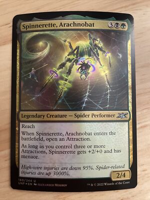 MTG Spinnerette, Arachnobat FOIL Unfinity #180/244 Uncommon NM/M | eBay