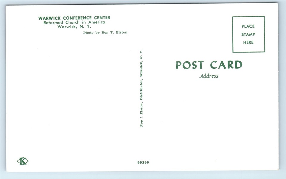 Postcard Warwick Conference Center, Warwick NY J182 | eBay