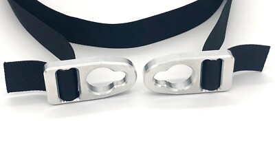 Kayak Aluminum Clips & Nylon Seat Strap Replacement Kit Fits Lifetime ...