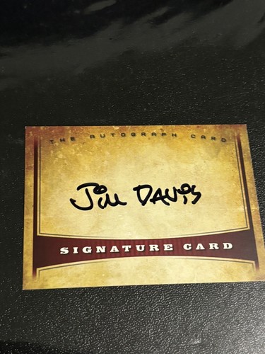 Jim Davis Comic Garfield Signed Autograph Card | eBay