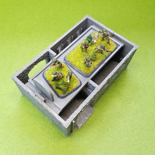 15mm Flames of War Normandy Country House / Barn and Stable for WW2 ...