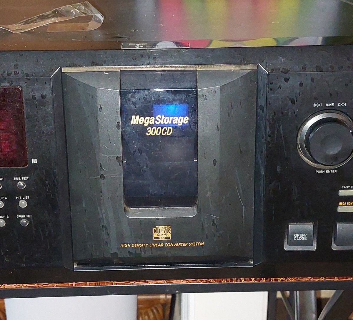 Sony CDP-CX355 300 CD Compact Disc Changer Player Carousel With Remote ...