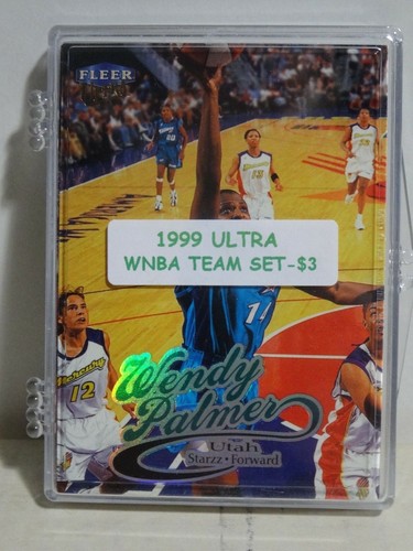 1999 FLEER ULTRA WNBA Utah STARZZ 8Card Team Set Salt Lake City 1997 ...