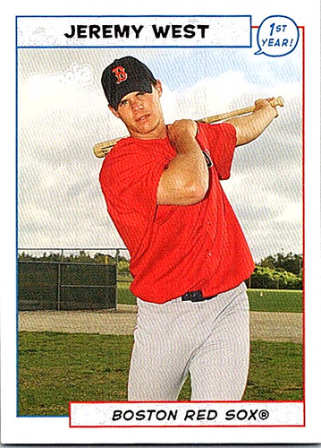 2005 Bazooka Mini Baseball #199 Jeremy West Red Sox | eBay
