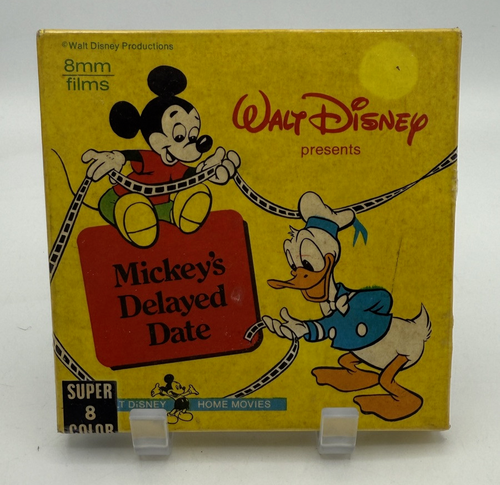 Walt Disney Mickey's Delayed Date Super 8mm Color Mickey Mouse and ...