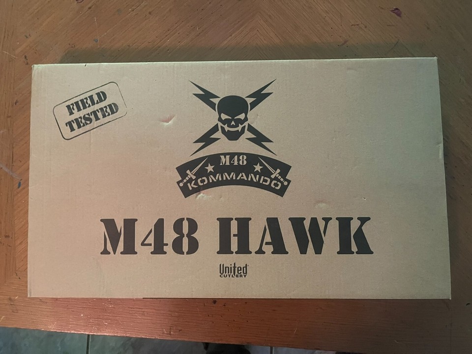 M48 Hawk Tomahawk Throwing Axe Spike Knife with Sheath and compass | eBay