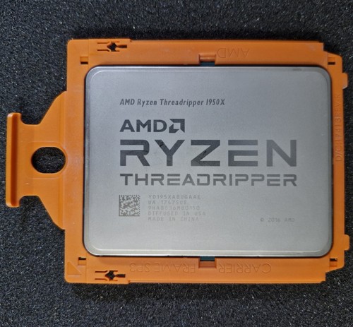 AMD Ryzen Threadripper 1950X : YD195XA8UGAAE Cache 32 Mo 16 Core 3,4 ...
