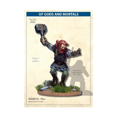 North Star Gods & Mortals Mini 28mm Thor, Norse God of Thunder New | eBay