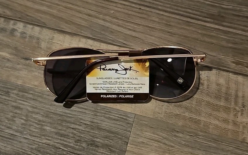 Panama Jack Polarized Sunglasses PJL POL 01 10 Aviator Rose Gold Frame ...