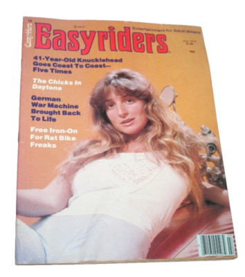 Easyriders Biker Magazine July 1979 David Mann Daytona Coast To Coast ...