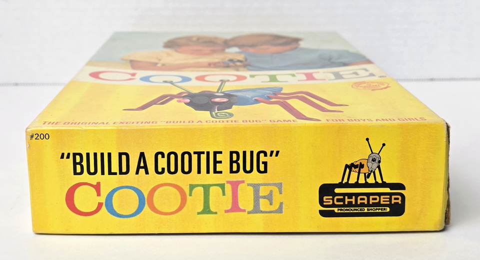 1949 Schaper Mfg. Build a Cootie Bug Cootie Game | eBay