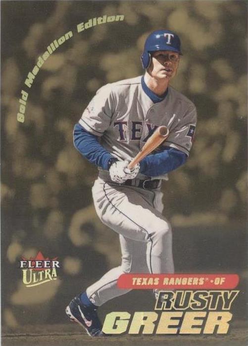 2001 Fleer Ultra - Rusty Greer #183G Gold Medallion Edition for sale ...