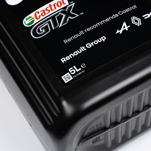 Genuine Renault Engine Oil 5W30 5L 5 Litre Castrol GTX RN-SPEC RN720 ...