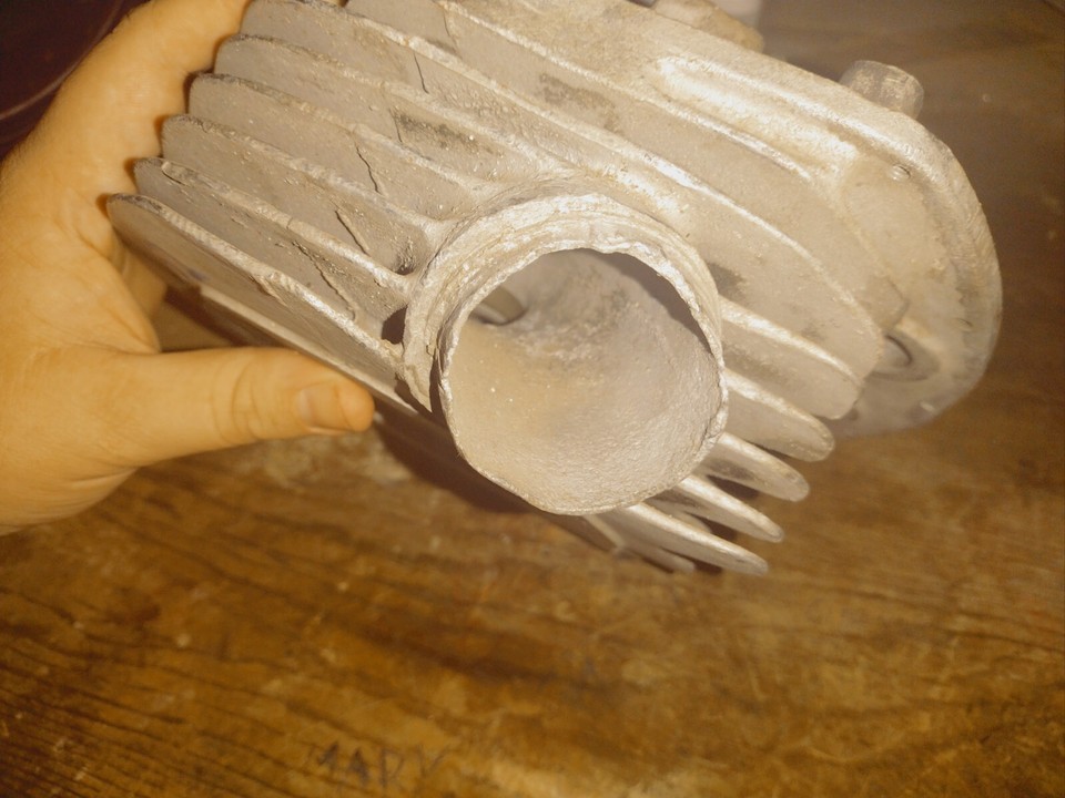 Harley Panhead Rear Head Engine Motor Case 58-62 Oem Vintage Duo glide ...