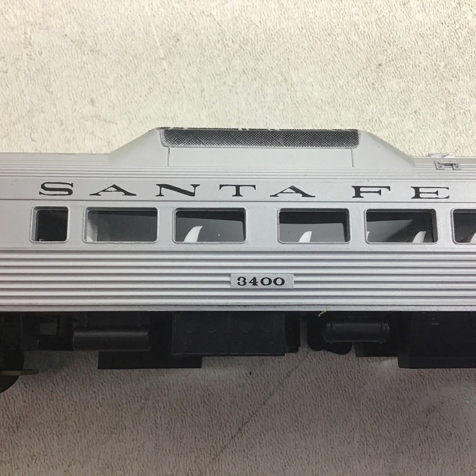 ATT HO Scale Santa Fe RDC Budd Car Powere Car 3400 | eBay