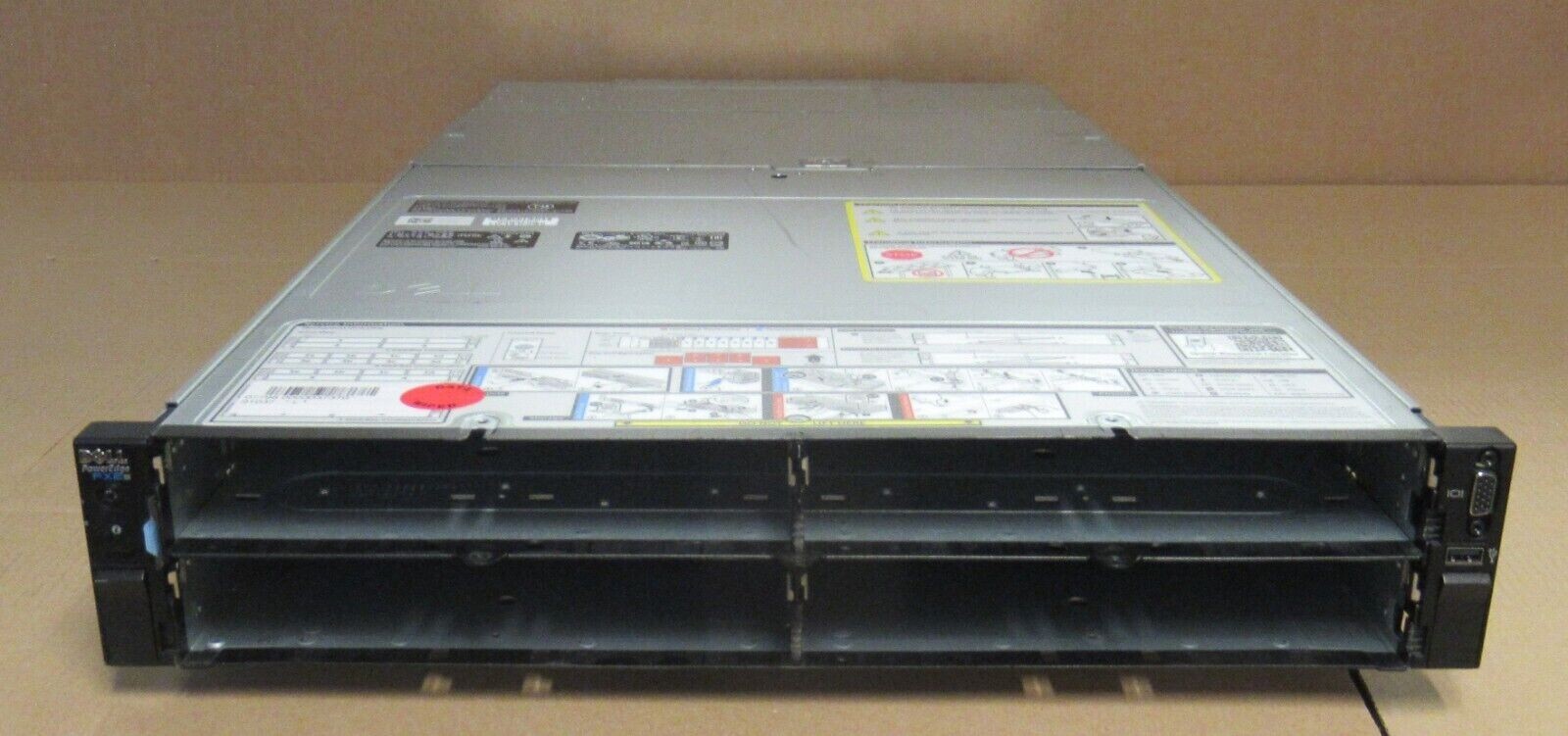 Dell PowerEdge FX2S Switched Rackmount 4-Node Blade Server Chassis + 2x ...
