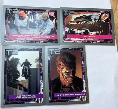 terminator 2 trading cards 4 cards | eBay