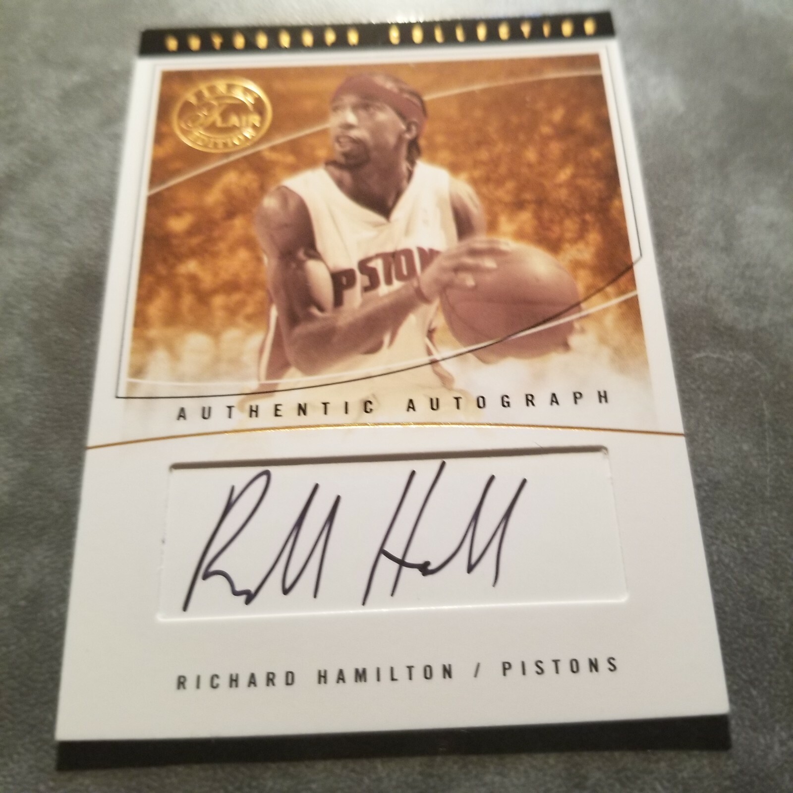 2003-04 Flair Final Edition - Autograph Collection #AC-RH Richard ...