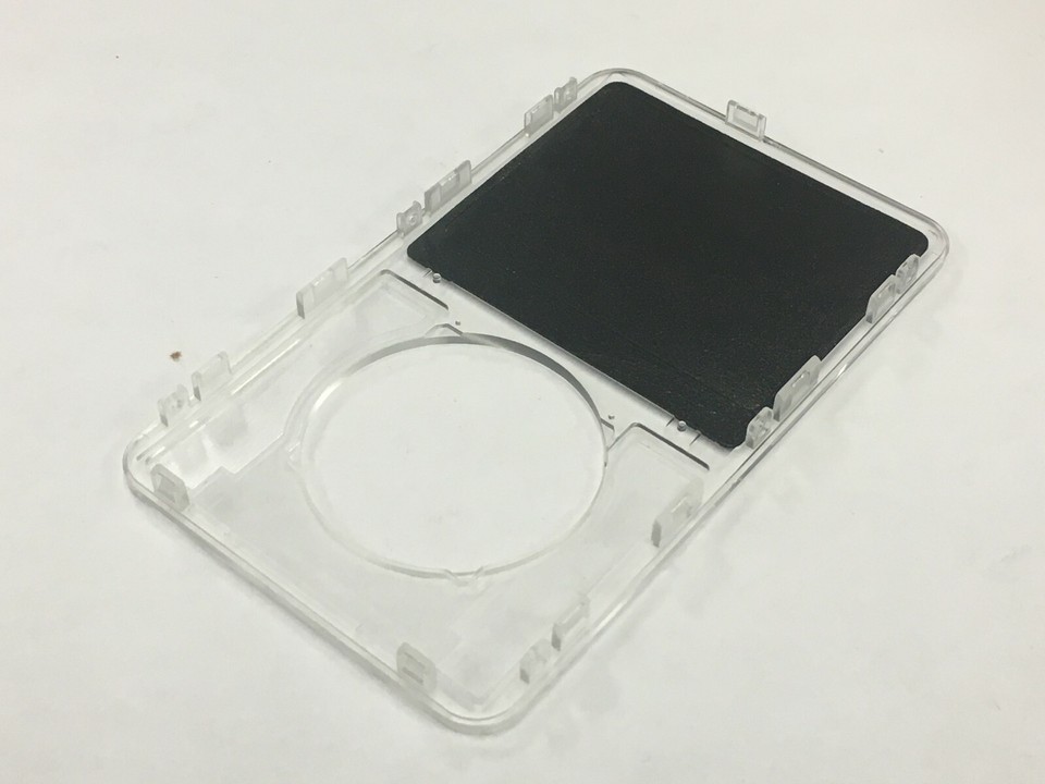 New Clear Front Faceplate Face Plate Cover Housing for iPod Video 5th 5 ...