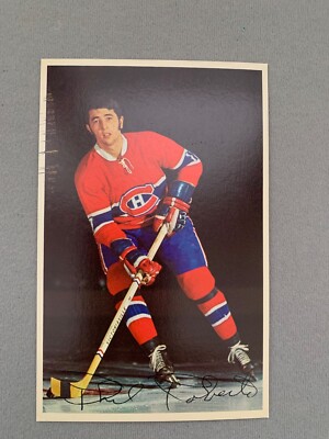 1969-71 Montreal Canadiens NHL Hockey Team Issued Postcard- Phil ...