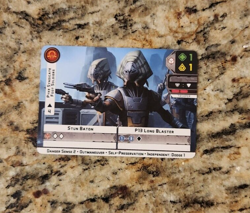 Star Wars Legion Pyke Syndicate Foot Soldiers Promo Unit Card | eBay