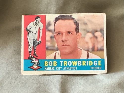 1960 Topps #66 Bob Trowbridge VGEX | eBay