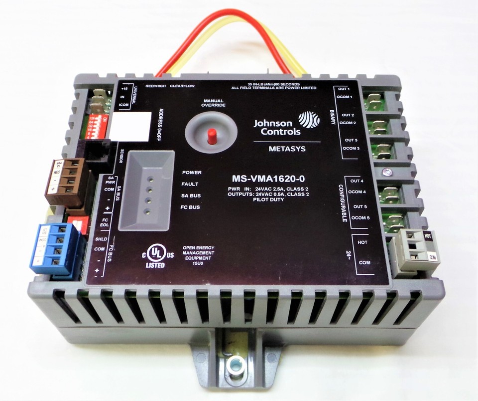 Johnson Controls METASYS MS-VMA1620-0 CONTROLLER. | eBay
