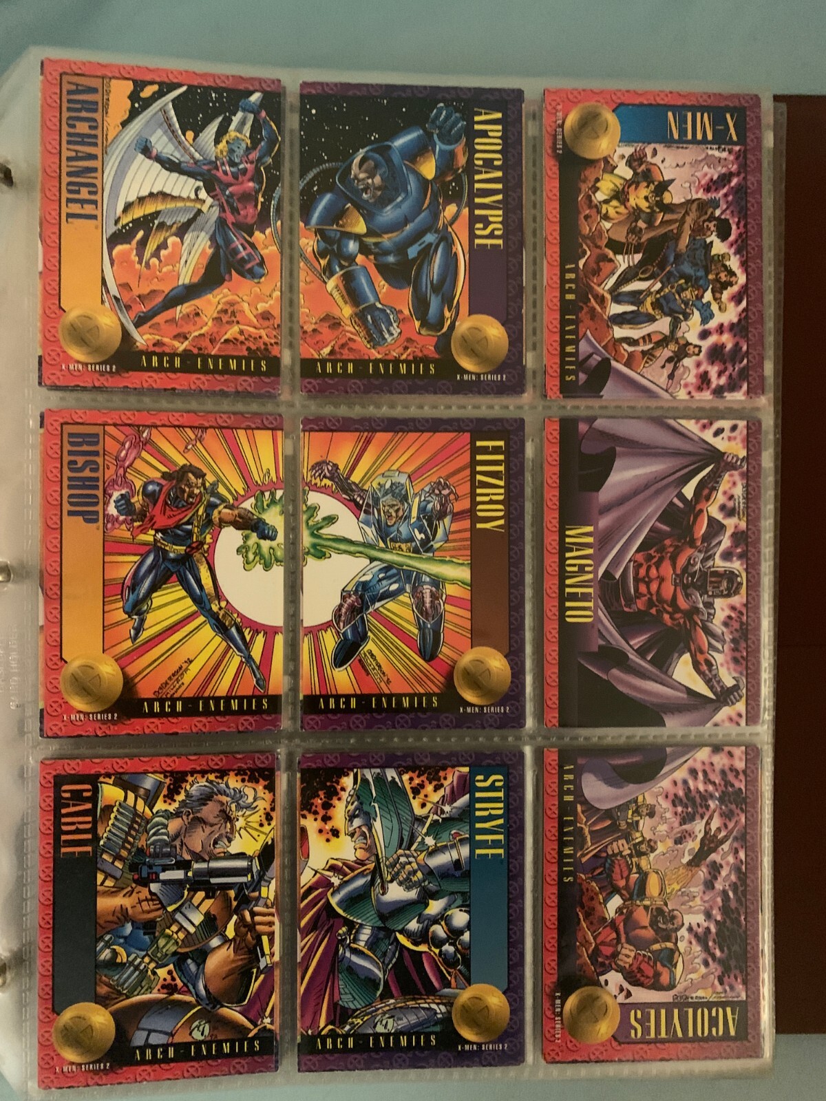 1993 Skybox Marvel X-Men Series 2 Trading Cards Partial set | eBay