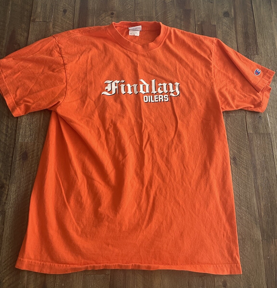 University Of Findlay Oilers Champion Graphic T-Shirt (Large) Ohio OH ...