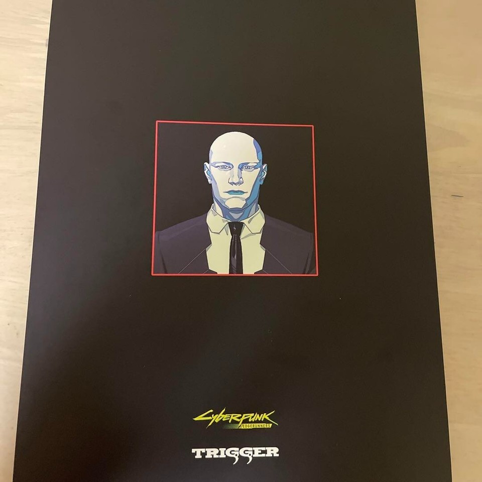 Cyberpunk Edgerunners Studiio Trigger Staff Art Book NIGHT CITY ...