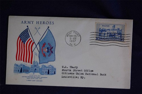 West Point United States Military Academy 5c Stamp FDC Sc#789 Grimsland ...
