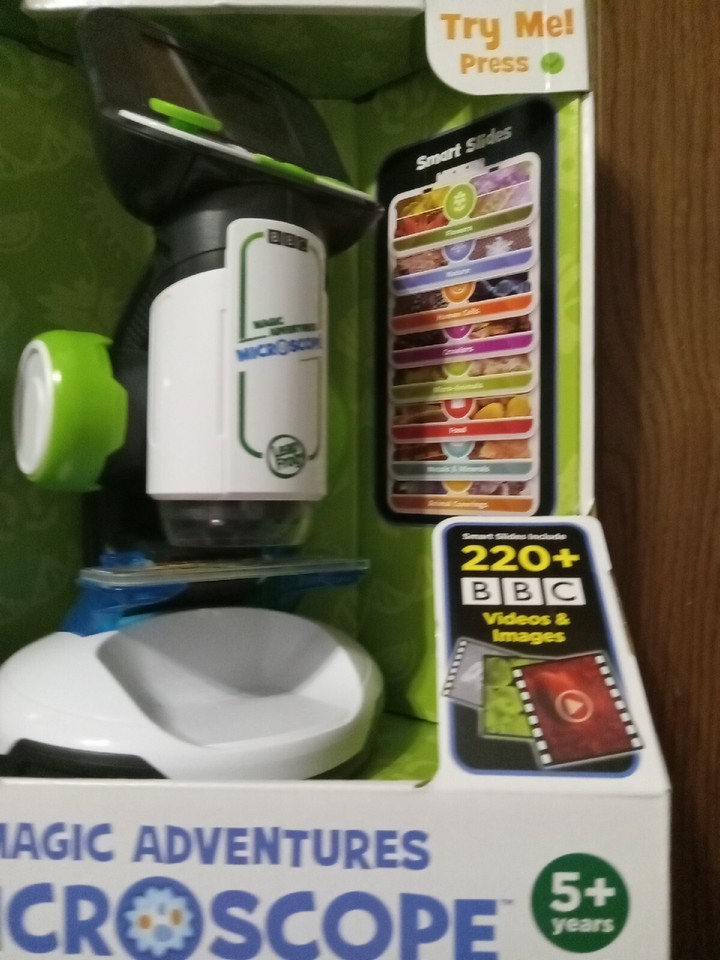 LeapFrog Magic Adventures Microscope with slides BBC videos and images ...