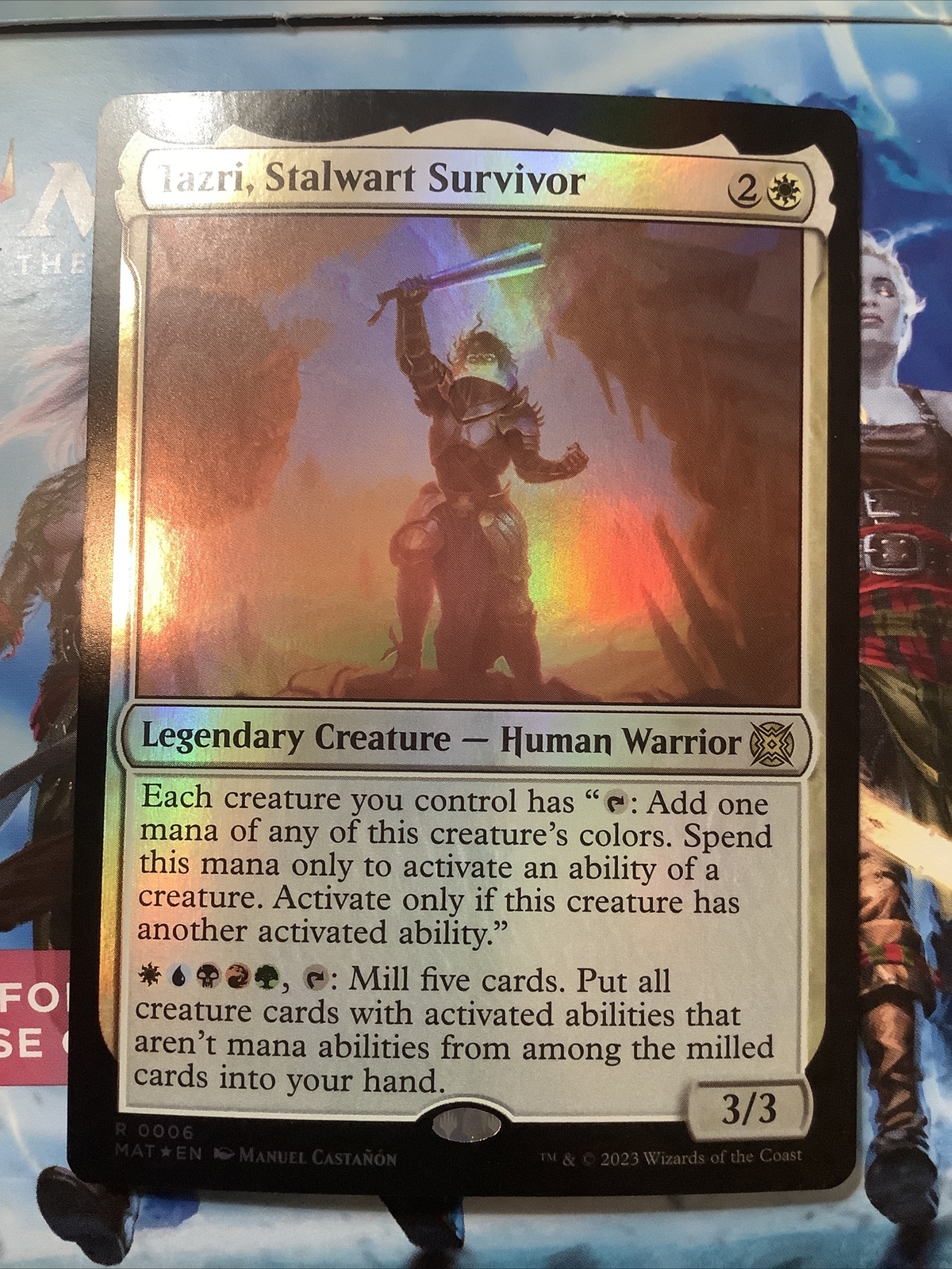 MTG MAT: Tazri, Stalwart Survivor (Legendary Creature) Regular Rare ...