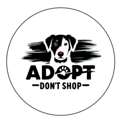 Adopt Don’t Shop Dog Adoption Animal Rescue 2.25” Pinback Button Pin ...