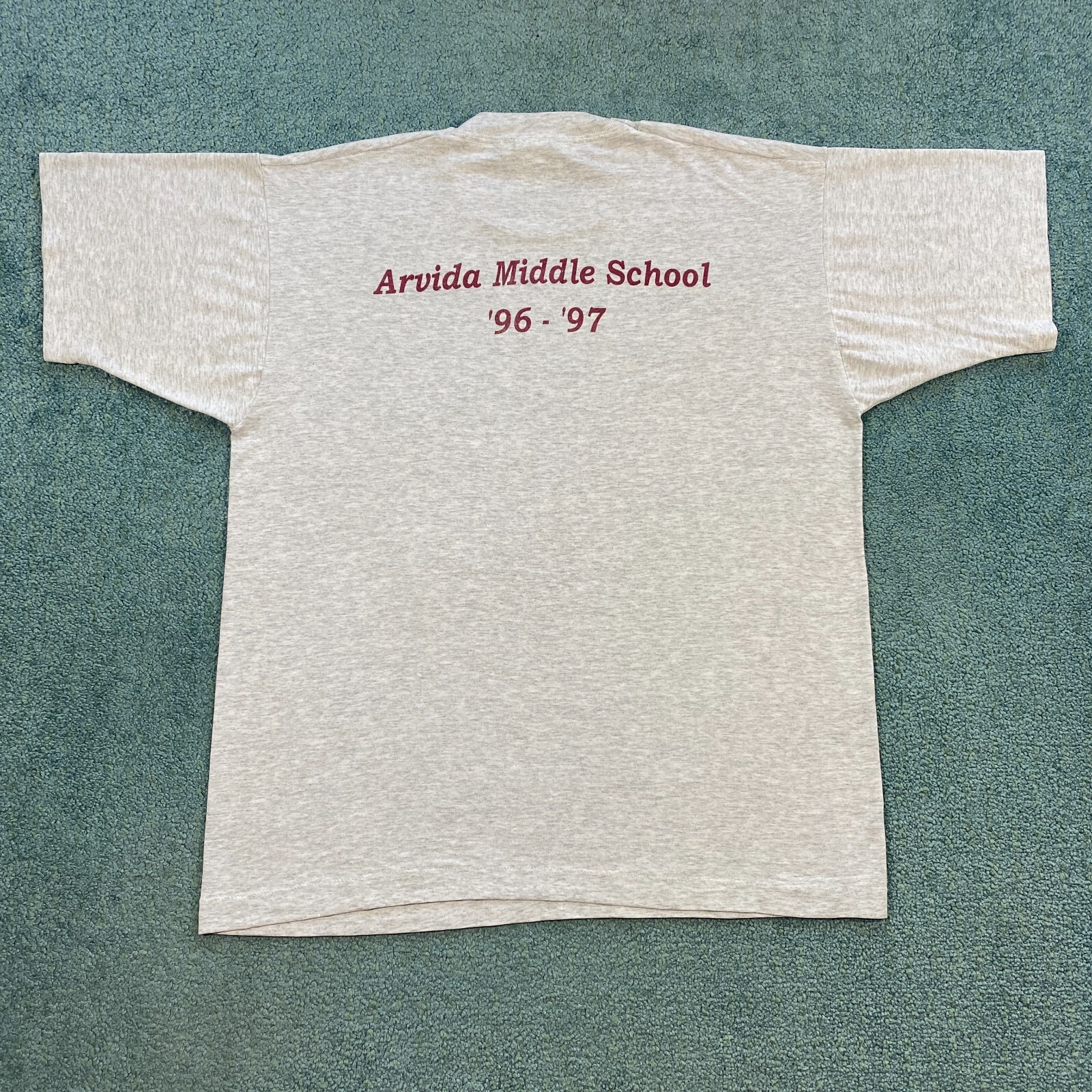 VINTAGE Arvida Middle School 1997 Shirt Adult Large D… - Gem
