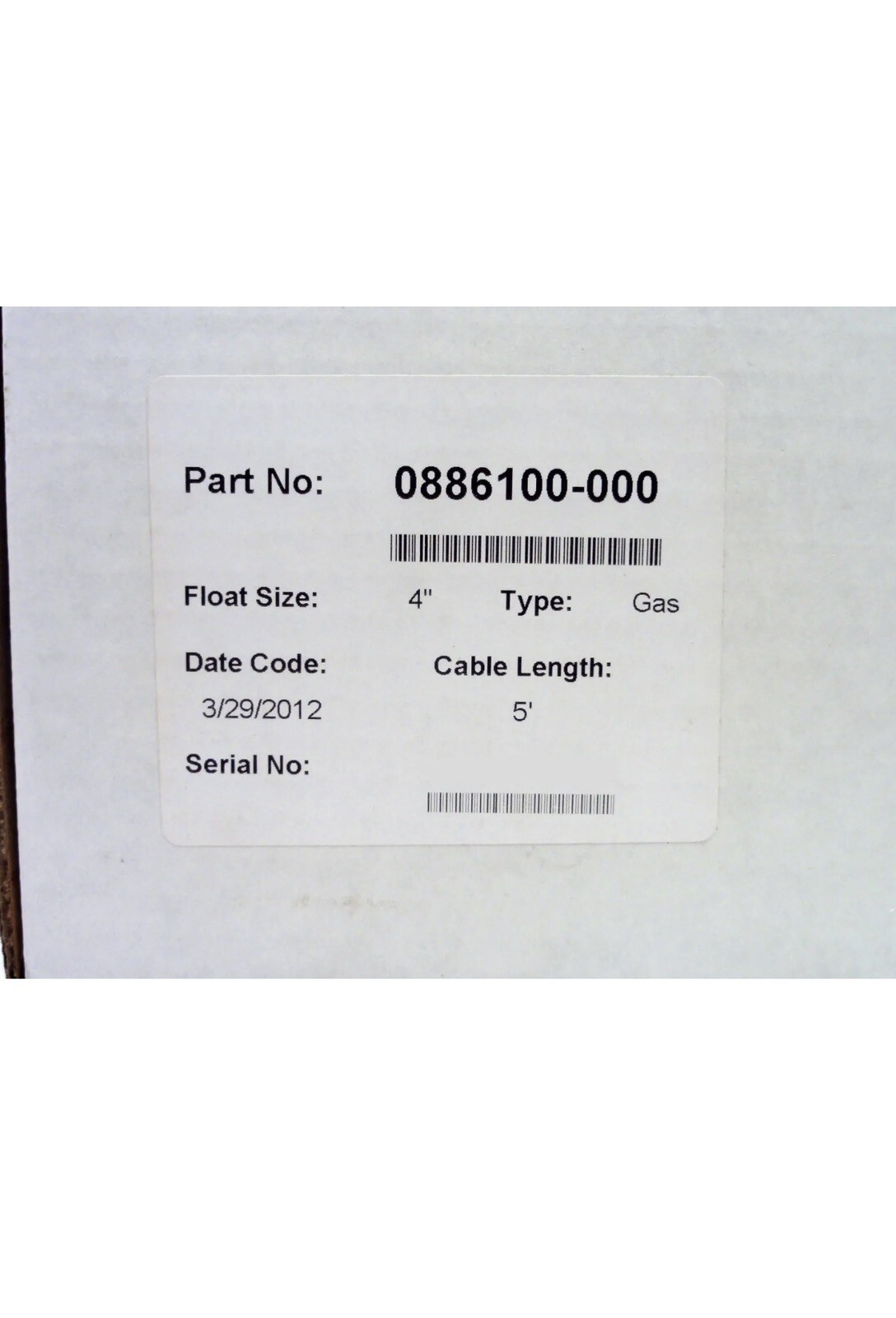 VEEDER ROOT/GILBARCO 886100-000 4" PHASE 2 GAS MAG PLUS PROBE FLOAT KIT ...