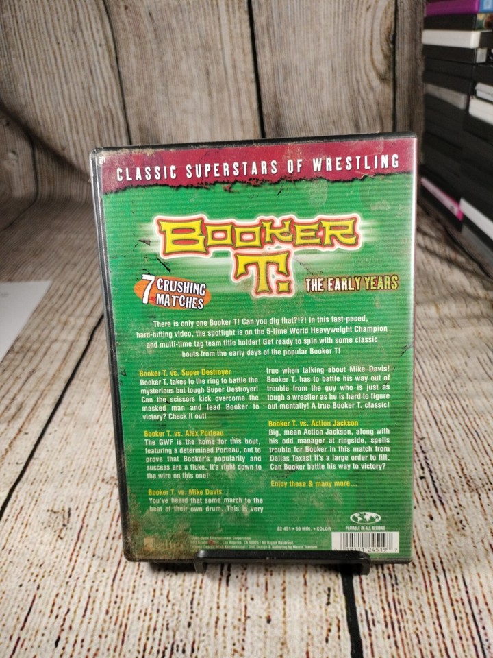 Booker T: The Early Years (DVD, 2003) 18111245197| eBay