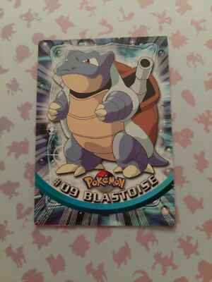 Topps Series 1 Blastoise Miscut error/ Misprint | eBay