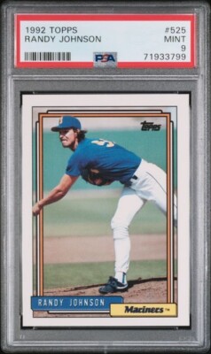 1992 Topps Randy Johnson #525 | eBay