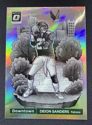 2024 Panini Donruss Optic Downtown Legends Deion Sanders SSP Falcons | eBay