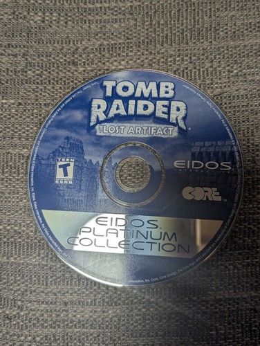 Tomb Raider: The Lost Artifact PC Video Game 2000 Platinum Collection ...