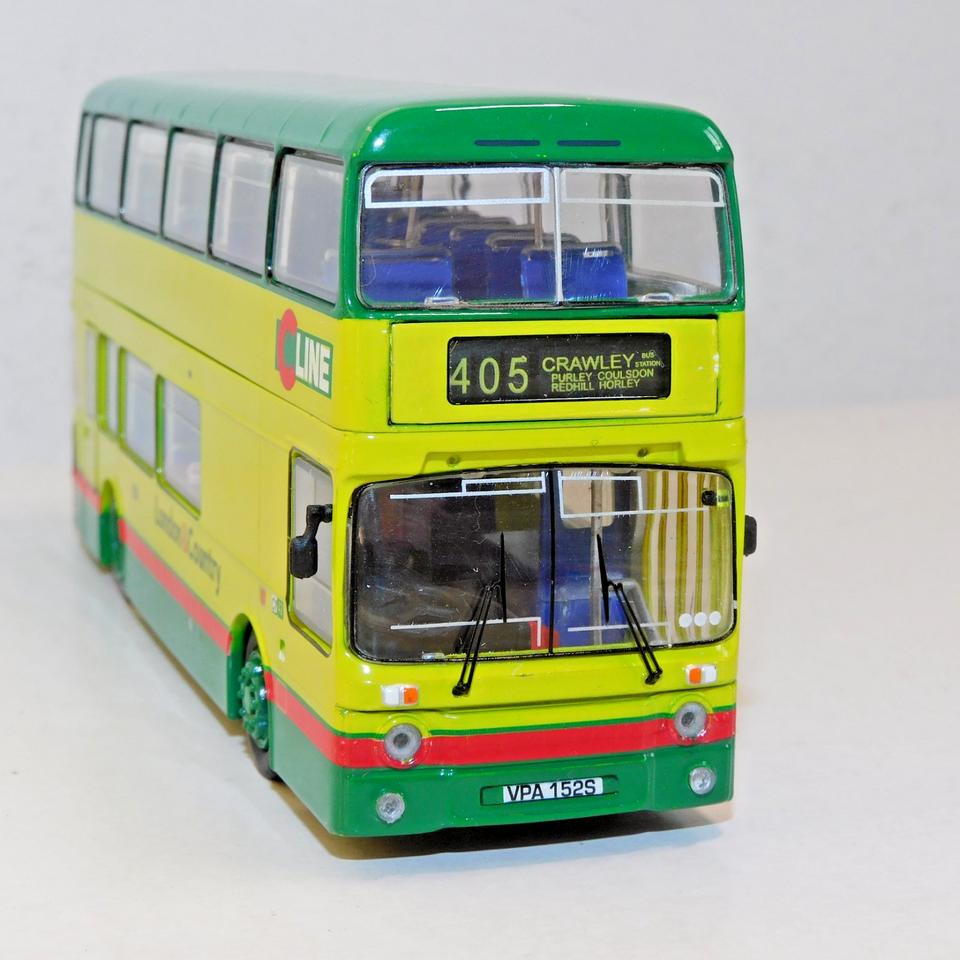 BRITBUS LEYLAND ATLANTEAN BUS LONDON & COUNTRY ROUTE 405 CRAWLEY 1/76 ...