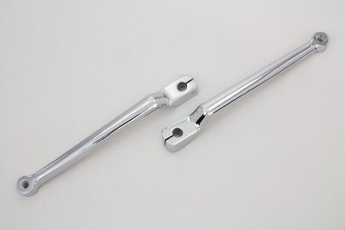 Extended Shifter Lever Set Chrome fits Harley Davidson | eBay
