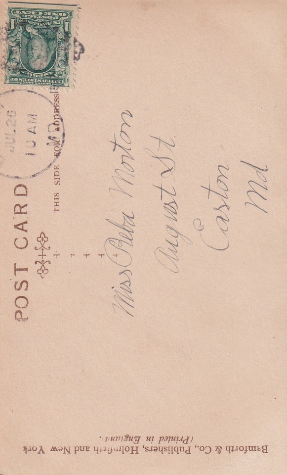 Antique Victorian Postcard Greeting Card Bamforth I'll Take You Home ...