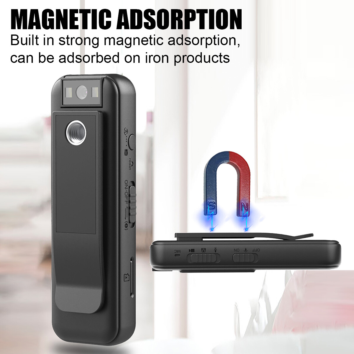 Sport 1080P HD Video Recorder DVR Night Cam Camcorder Mini Body Police ...