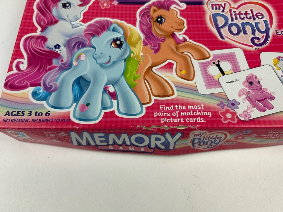 Vintage MY LITTLE PONY Memory Game 2003 Milton Bradley COMPLETE! EUC | eBay