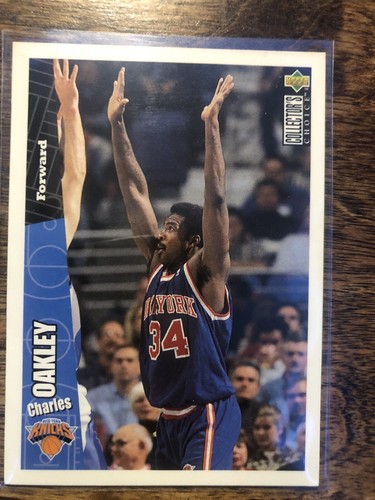 1996-97 Collector's Choice New York Knicks Basketball Card #101 Charles ...
