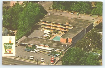 Postcard Holiday Inn Sumter South Carolina Old Cars Great Sign Picture ...