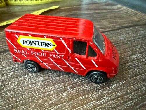 Corgi Ford Transit Pointers Fast Food 8cm Vintage Diecast car model toy ...